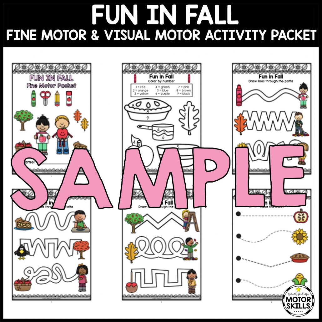 Fall Fine Motor Activities - Your Therapy Source
