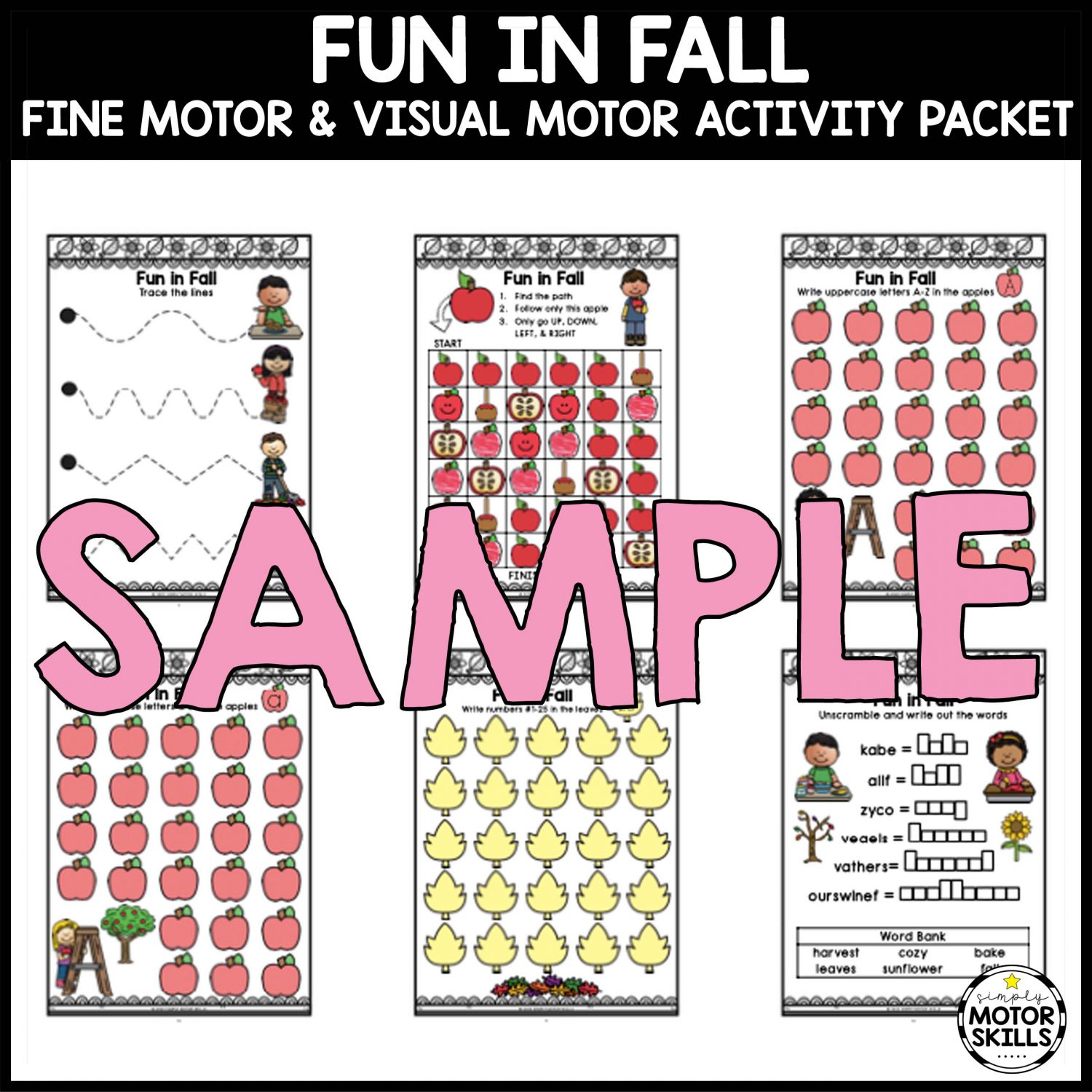 Fall Fine Motor Activities - Your Therapy Source