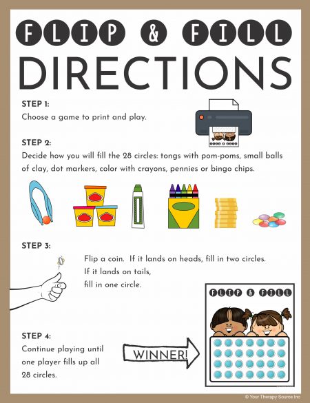 Feelings Game Printable Freebie - Your Therapy Source