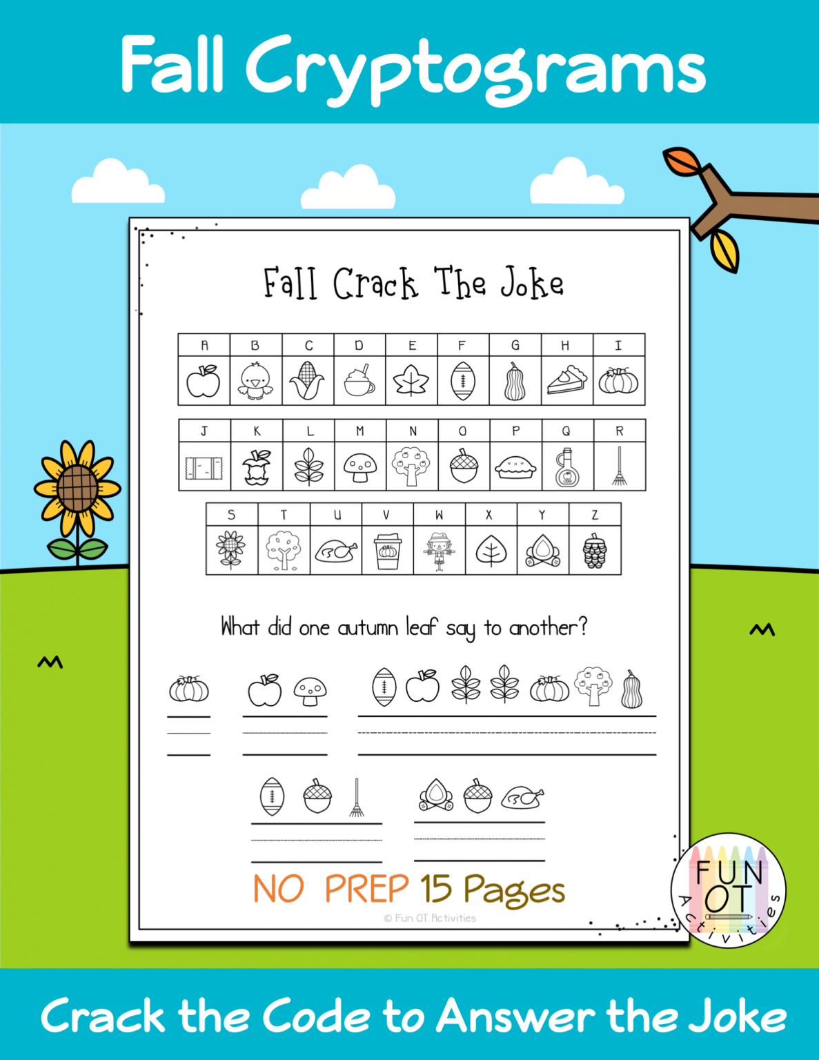 Fall Visual Motor Bundle - Your Therapy Source