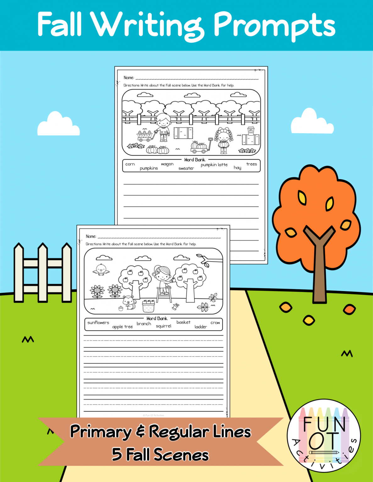 Fall Handwriting Bundle - Your Therapy Source