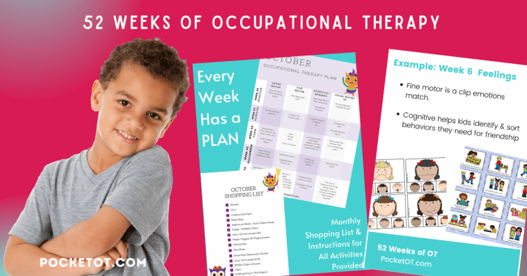 Occupational Therapy Lesson Plans for 52 Weeks - Your Therapy Source