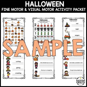 Halloween Fine Motor Activities - Your Therapy Source