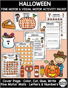 Halloween Fine Motor Activities - Your Therapy Source