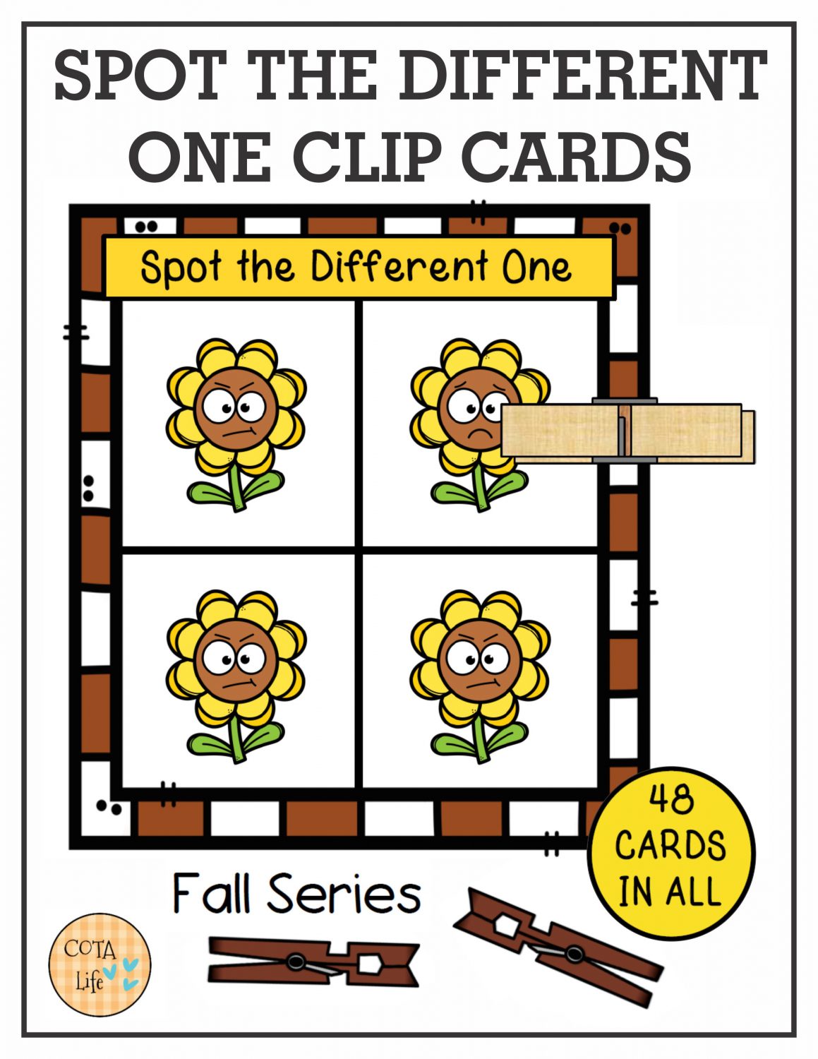Spot the Difference Fall Series - Your Therapy Source
