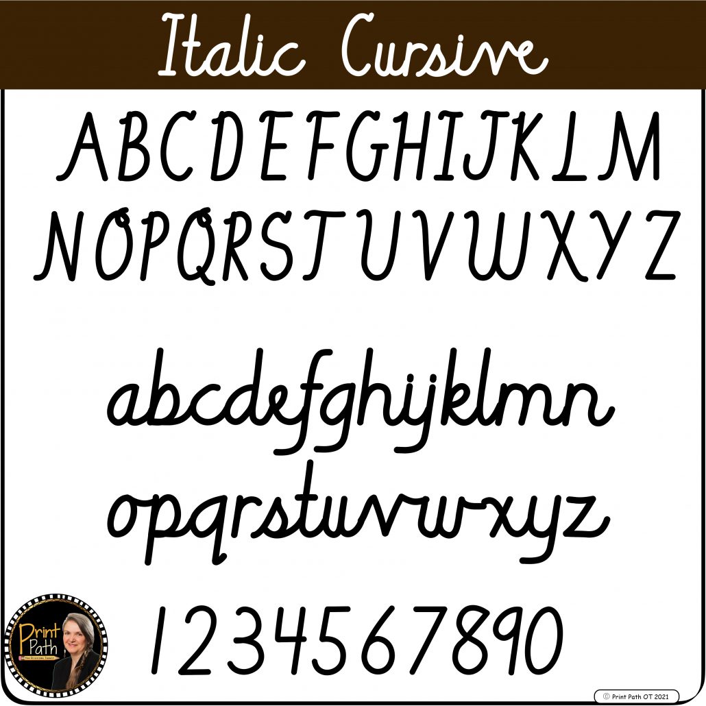 Italic Cursive Instruction - Your Therapy Source
