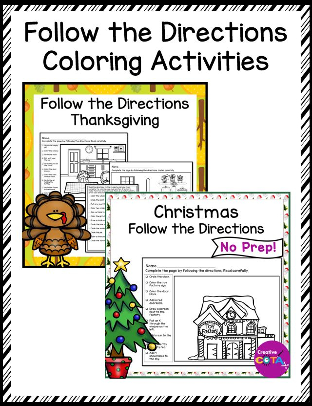 Follow the Directions Creative COTA Bundle - Your Therapy Source