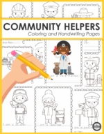 COMMUNITY HELPER COLORING PAGES - Your Therapy Source