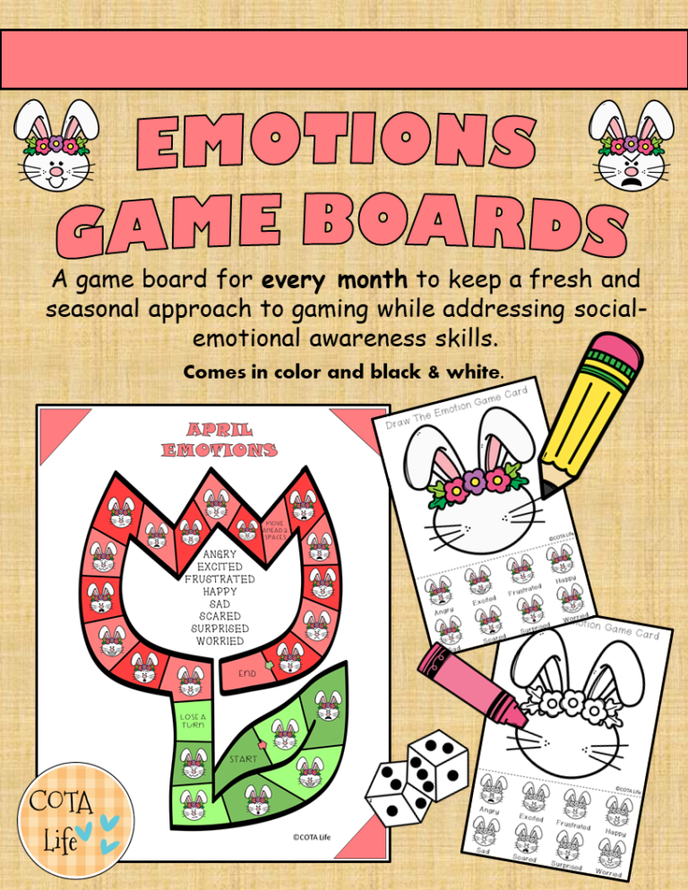 Emotion Board Games - Your Therapy Source