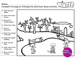 Winter Variety Packet - Your Therapy Source