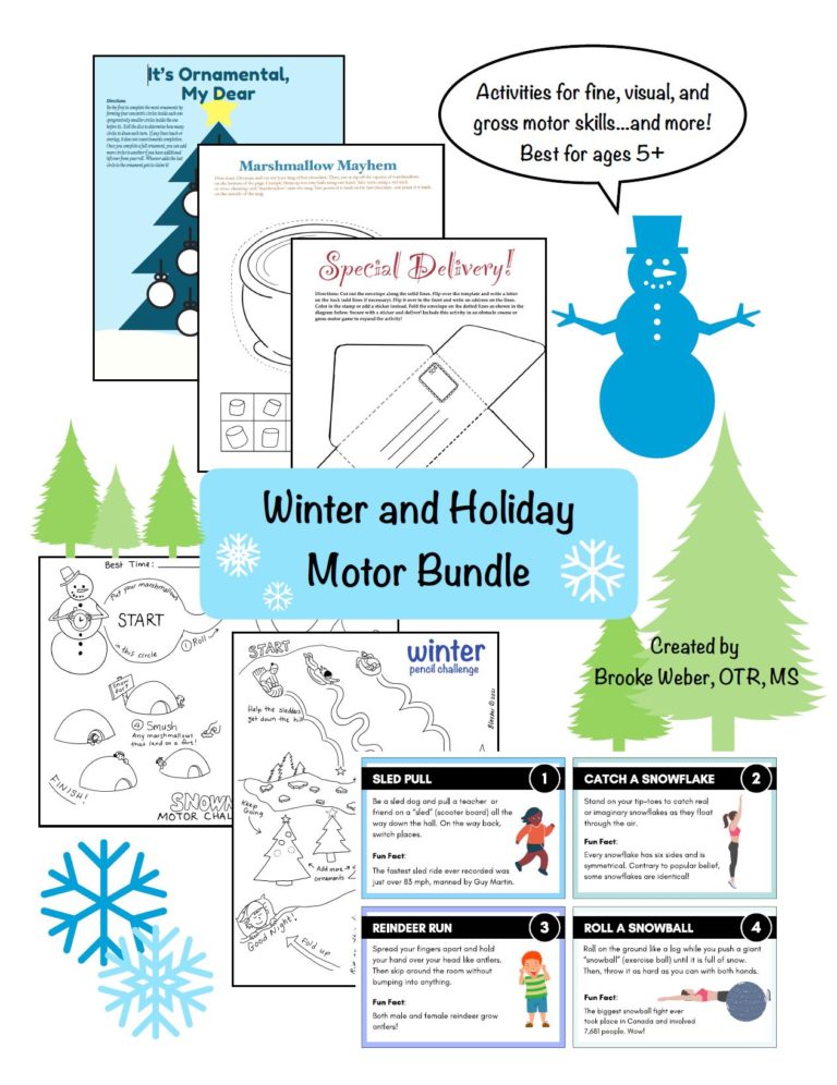 Winter and Holiday Packet - Your Therapy Source