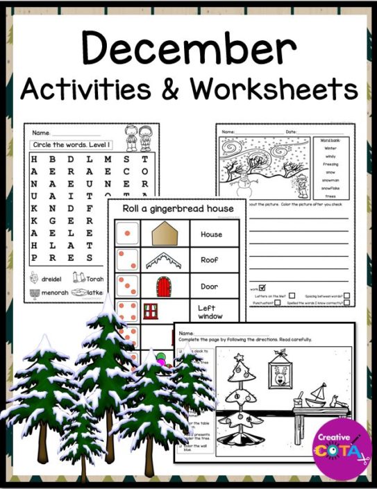 December Variety Packet - Your Therapy Source