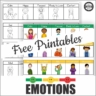 Emotional Regulation Free Printables - Your Therapy Source