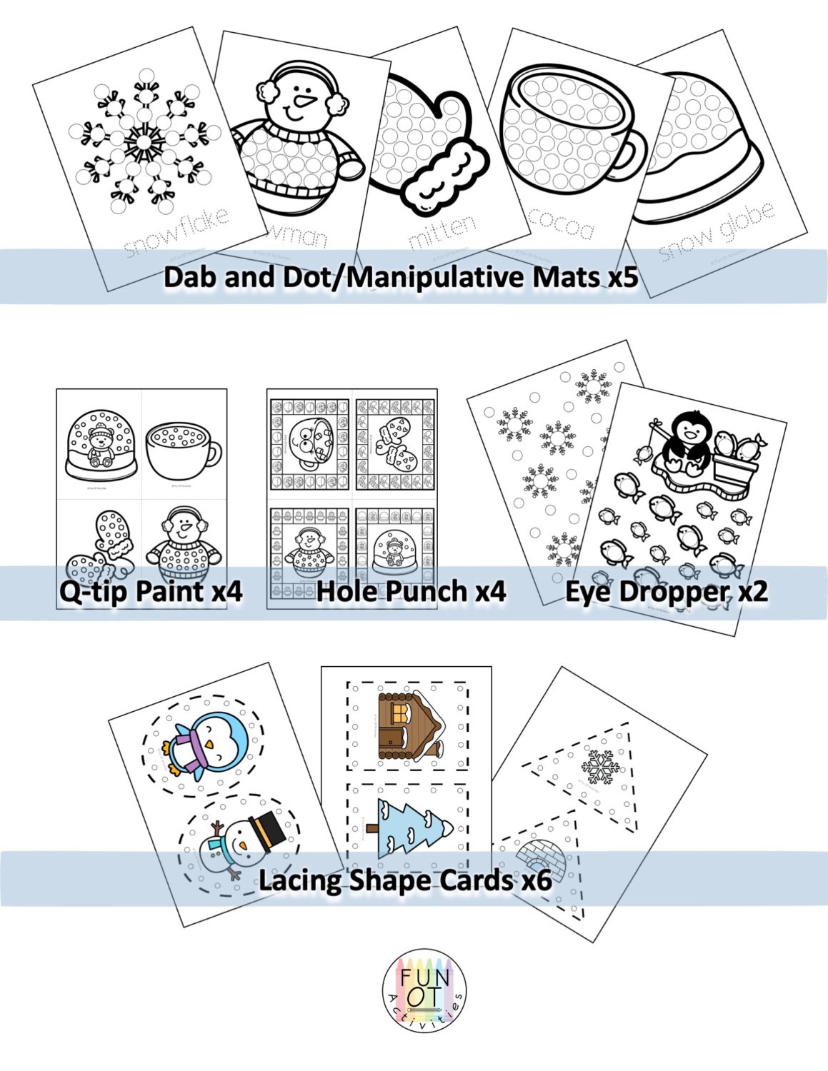 Hands On Fine Motor Activities for Winter - Your Therapy Source