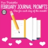 February Journal Prompts for Kids - Your Therapy Source
