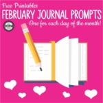 February Journal Prompts for Kids - Your Therapy Source