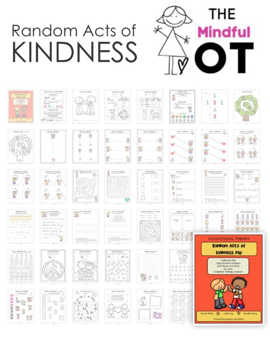 Random Acts of Kindness for Kids Packet - Your Therapy Source
