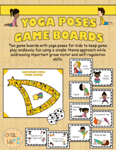 Yoga Board Game Packet - Your Therapy Source