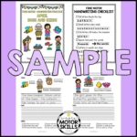 Spring Handwriting Bundle - TRACE COPY CHECK - Your Therapy Source