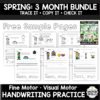 Spring Handwriting Free Sample Pages - Your Therapy Source