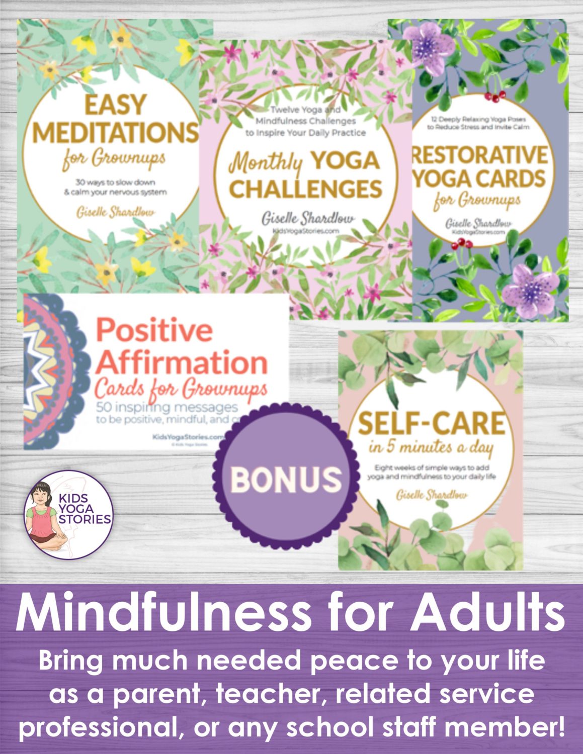 Mindfulness for Adults Bundle - Your Therapy Source