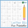 Letter B Printables - FREE Packet - Your Therapy Source