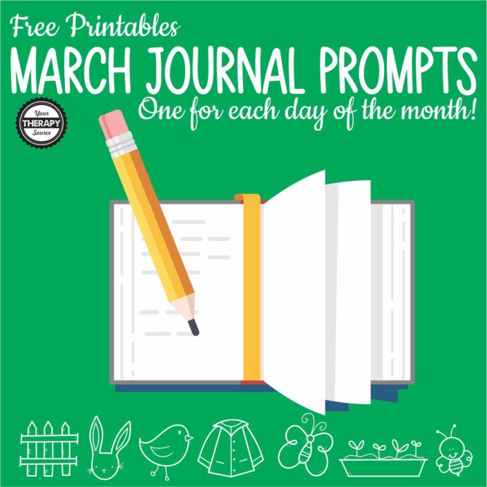 March Bullet Journal Ideas for Kids - Your Therapy Source