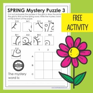 Printable Ladybug Craft - FREE - Your Therapy Source