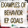 Behavior IEP Goals - Your Therapy Source