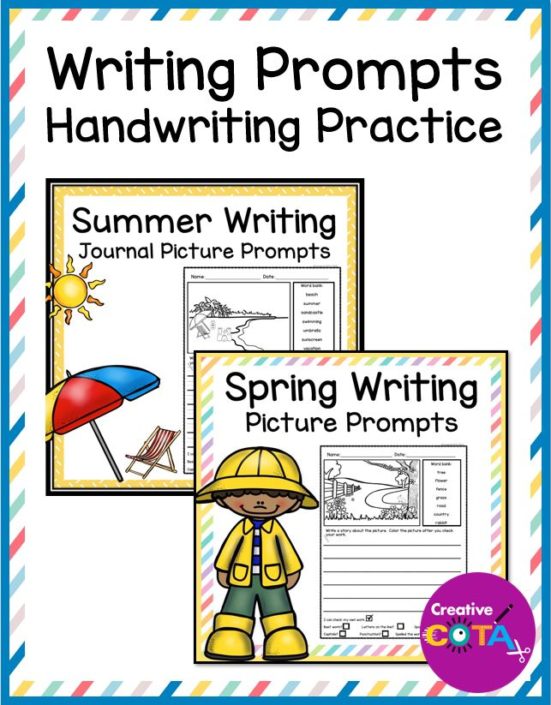 Spring and Summer Writing Prompts - Your Therapy Source