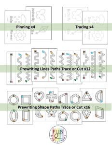 Spring Themed Fine Motor Activity Packet - Your Therapy Source