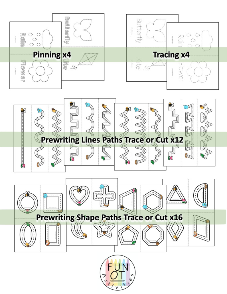 Spring Themed Fine Motor Activity Packet - Your Therapy Source