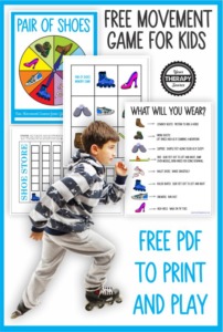 Movement Game for Kids - FREE PDF - Your Therapy Source