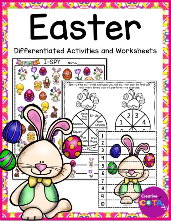 Easter Variety Packet - Your Therapy Source