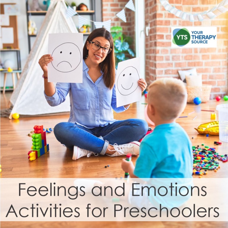 FEELINGS AND EMOTIONS ACTIVITIES FOR PRESCHOOLERS - Your Therapy Source