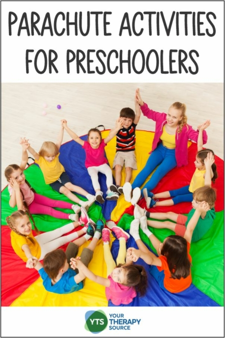 PARACHUTE ACTIVITIES FOR PRESCHOOLERS - Your Therapy Source