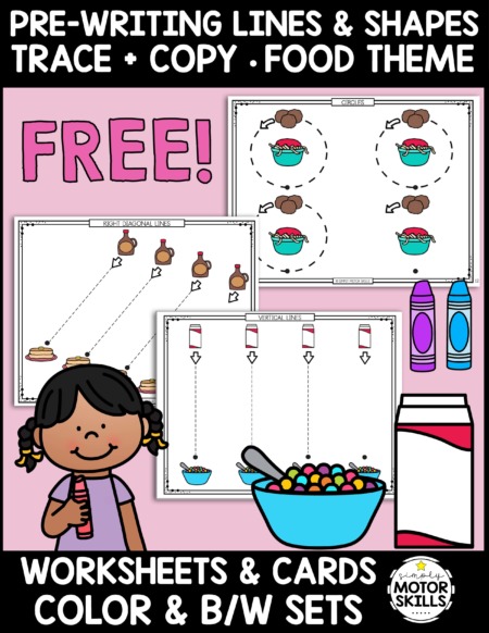 Prewriting Lines Worksheet Freebie - Your Therapy Source