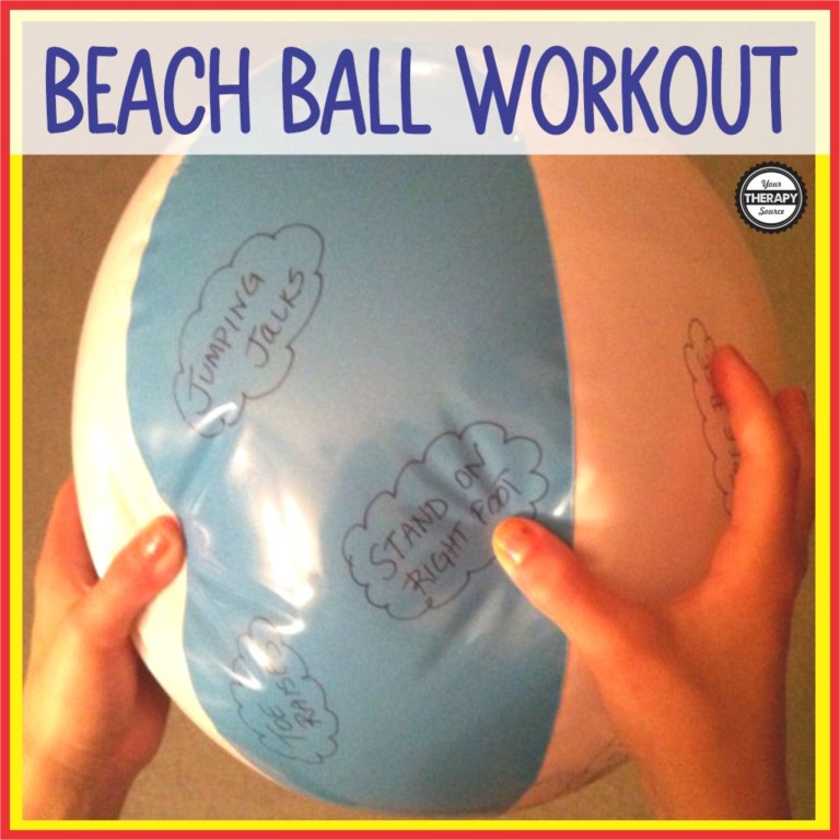 Beach Ball Games and Activities - Your Therapy Source