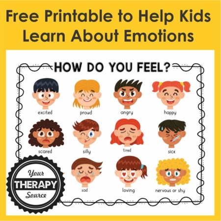 Emotional Activities For Toddlers - Your Therapy Source