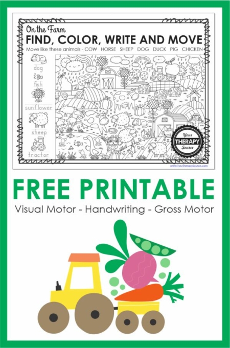 Farm Printable - Your Therapy Source