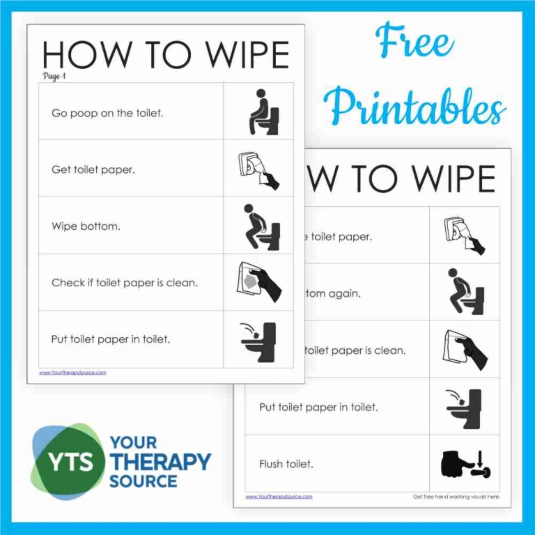 How To Teach A Child To Wipe: An Easy Step By Step Guide - Your Therapy ...
