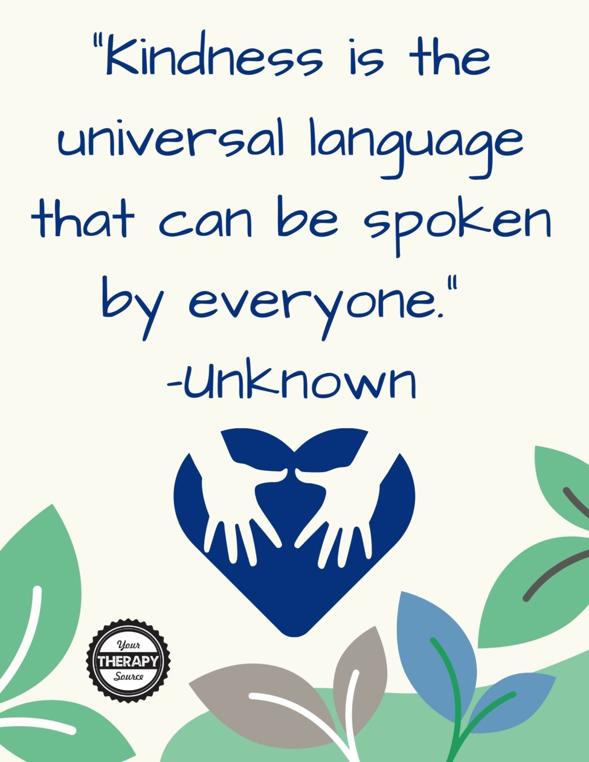 KINDNESS QUOTES FOR THE CLASSROOM - Your Therapy Source