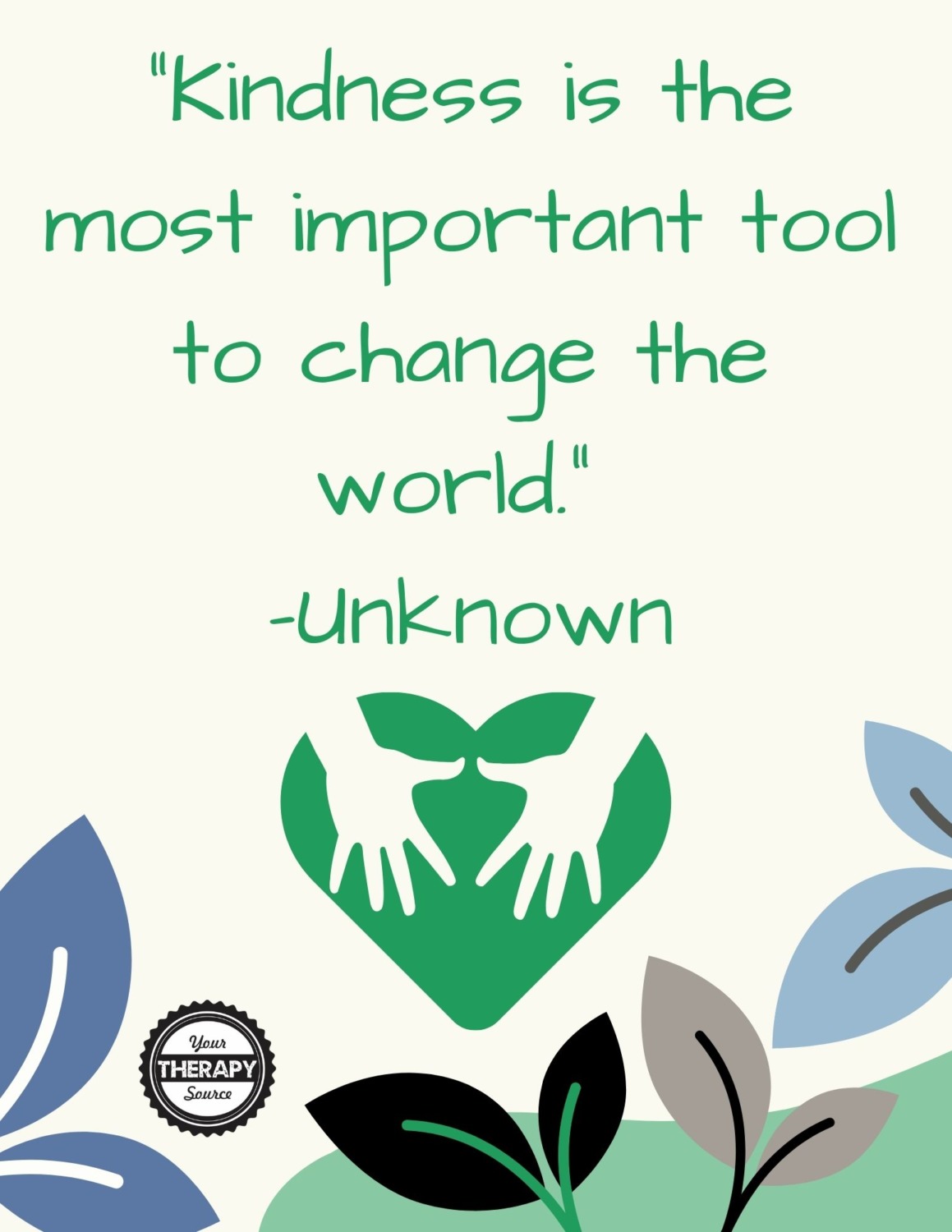 KINDNESS QUOTES FOR THE CLASSROOM - Your Therapy Source