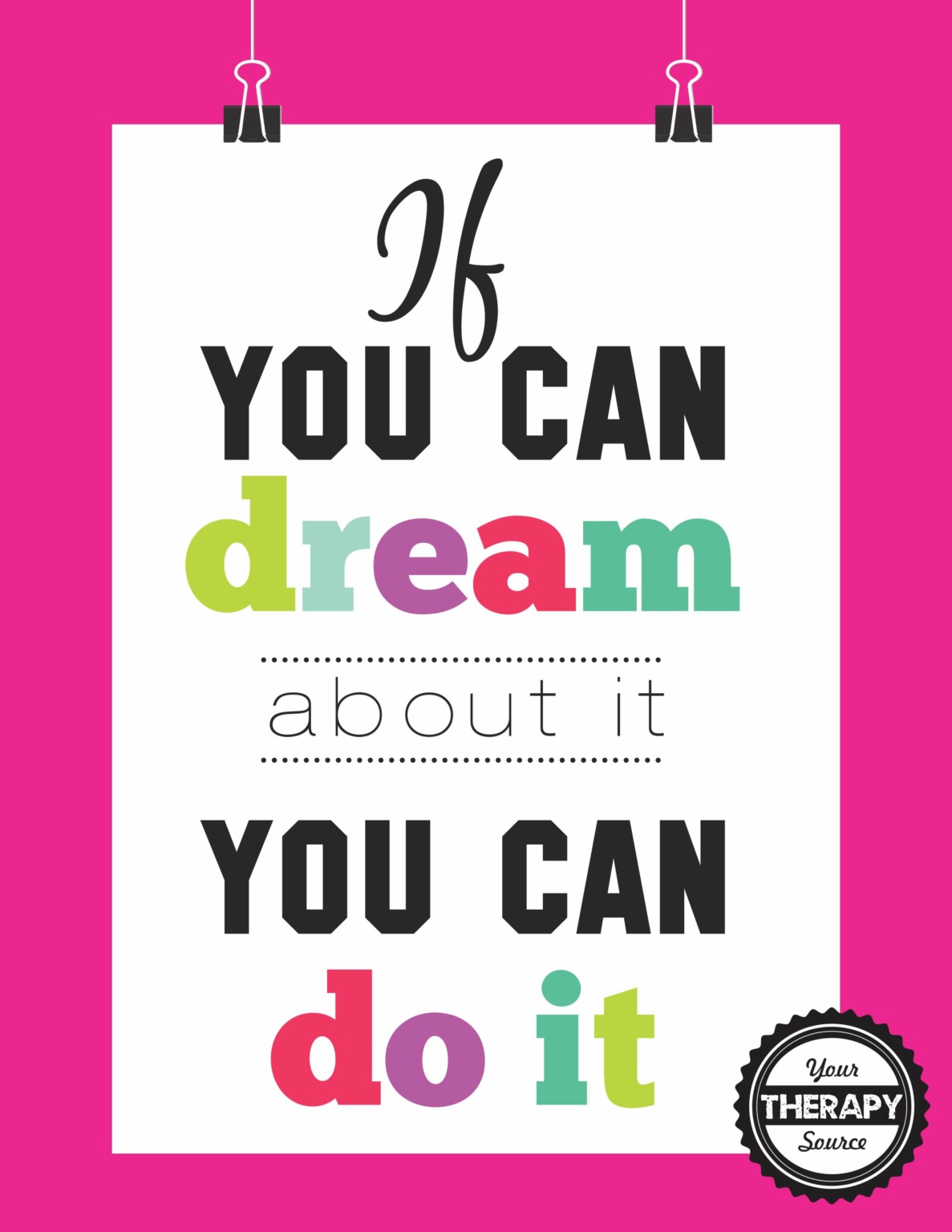 CLASSROOM POSITIVE GROWTH MINDSET QUOTES - Your Therapy Source