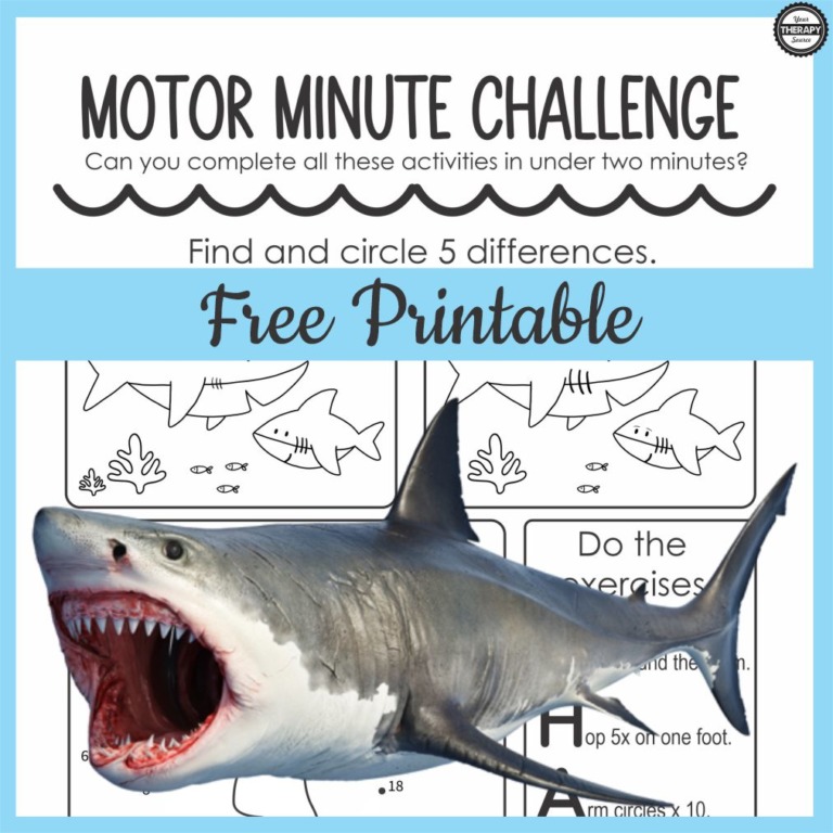 Color Cut Glue Shark Freebie - Just in Time for Shark Week! - Your ...