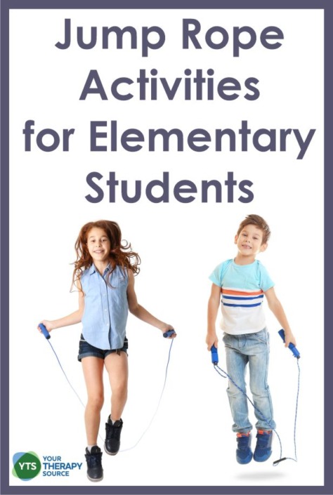 Jump Rope Activities for Elementary Students - Your Therapy Source