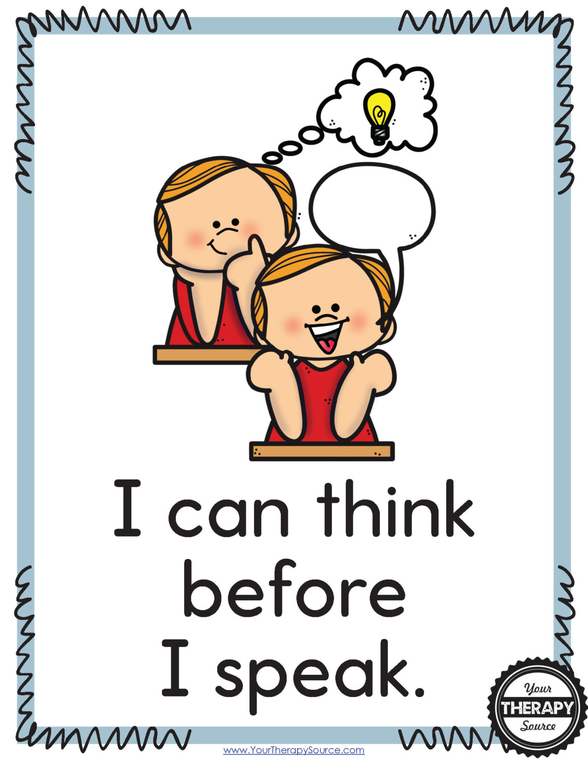 I Can Statements PDF - Free - Your Therapy Source