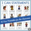I Can Statements PDF - Free - Your Therapy Source