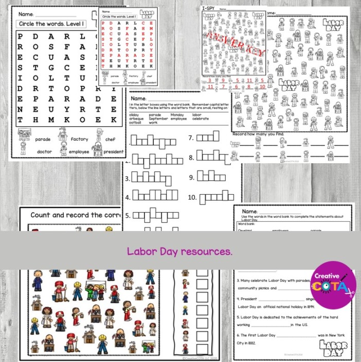 September Occupational Therapy Variety Packet - Your Therapy Source