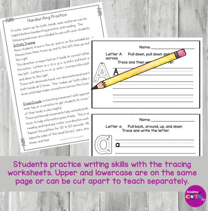Handwriting Practice Variety Packet - Your Therapy Source